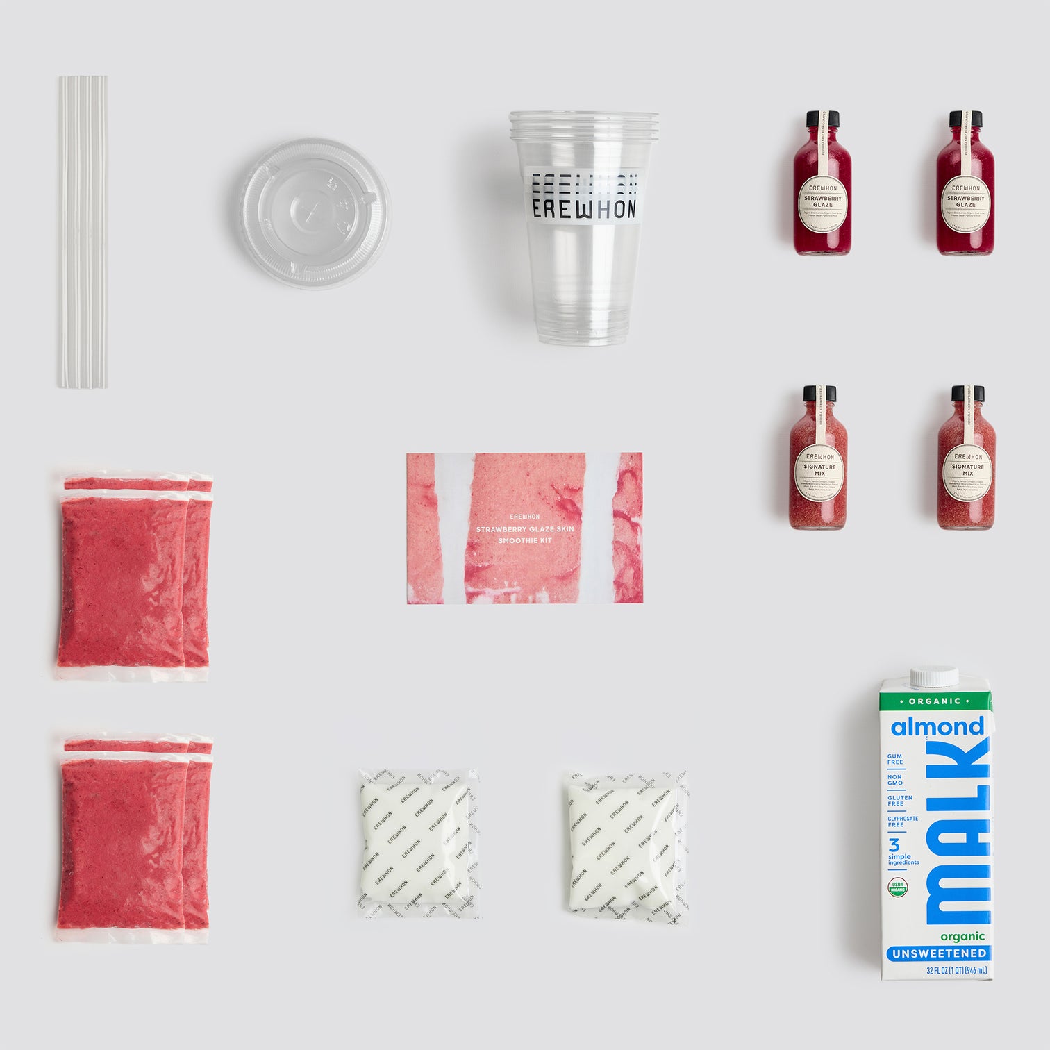 Erewhon Strawberry Glaze Smoothie Kit
