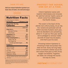 Instant Hydration Premium Electrolyte Drink Mix – Erewhon