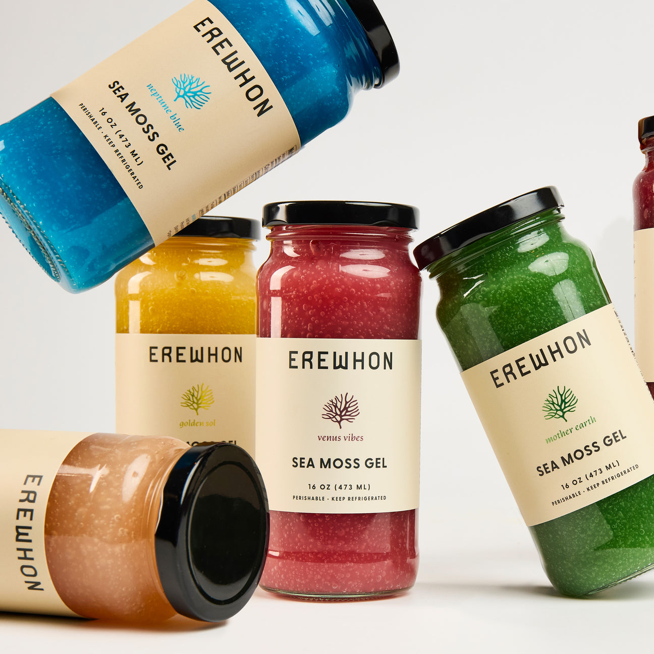 Sea Moss Gel Erewhon Venus Vibes Full Spectrum for Beauty, Skin, Nails