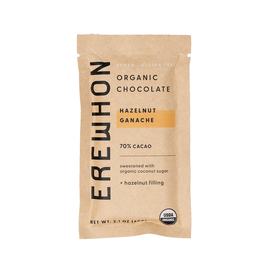 Decadent Organic Hazelnut Ganache Chocolate Bar | Erewhon Indulgence